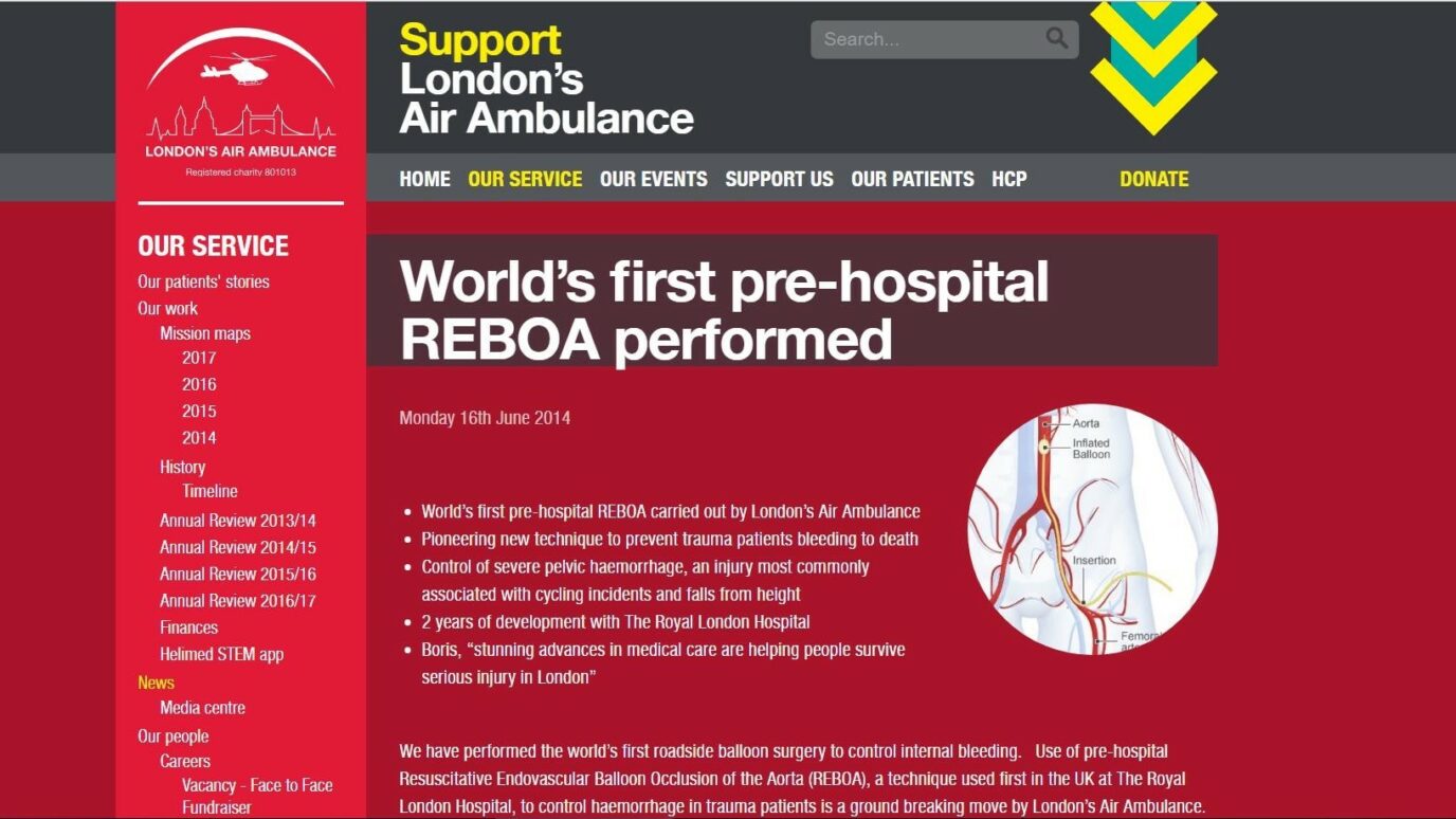 REBOA nedir? - Acilci.Net