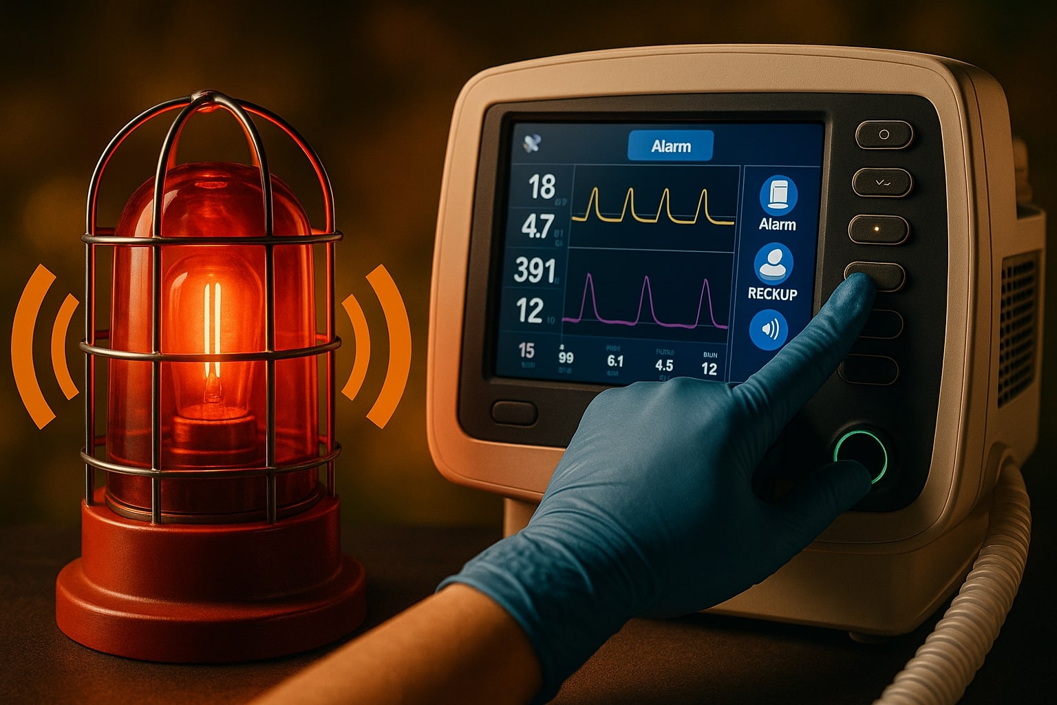 Mekanik Ventilatör Alarmları - Acilci.Net
